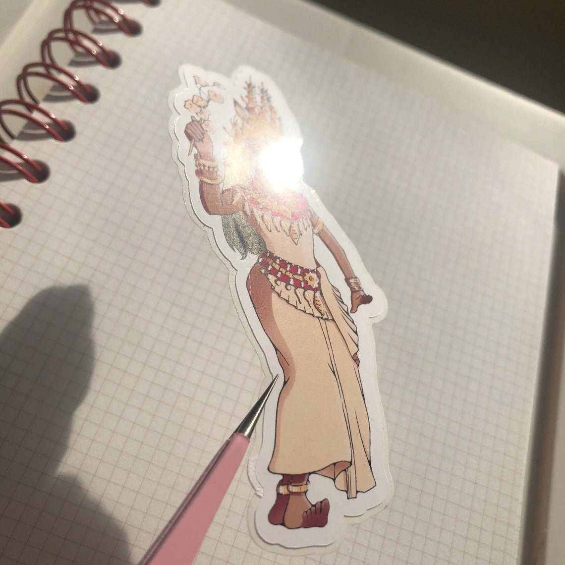 Cambodian Apsara Sticker/khmer/southeast Asian/asian/angkor - Etsy