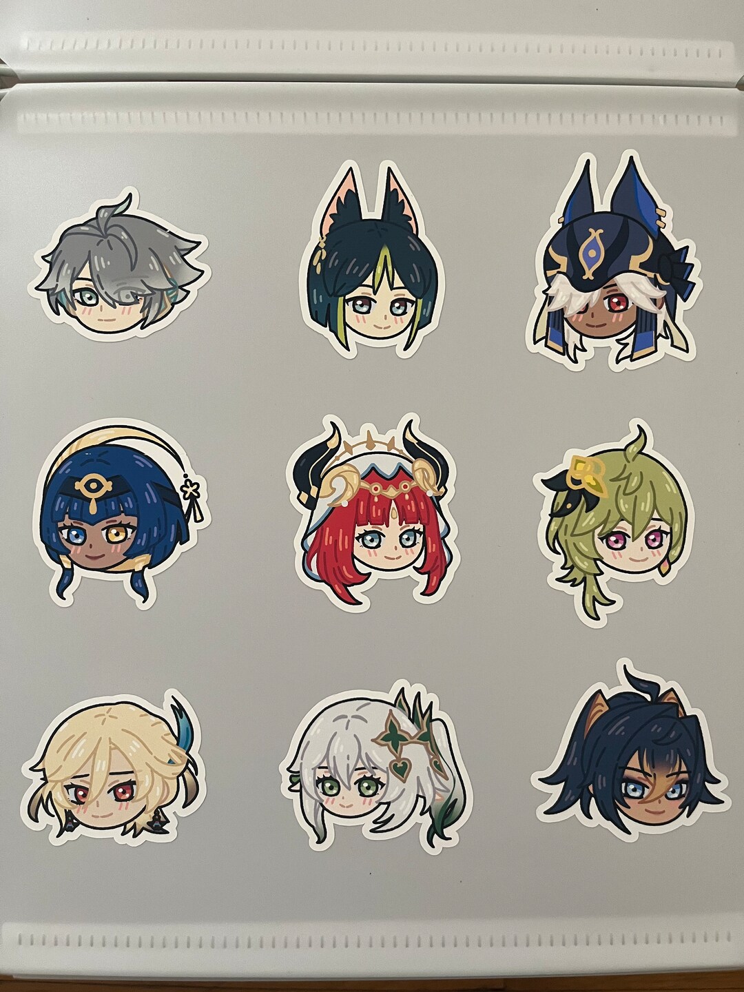 Genshin Impact Sumeru Vinyl Character Stickers - Etsy