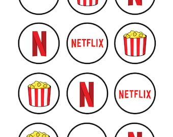 Netflix Cake Topper - Etsy UK