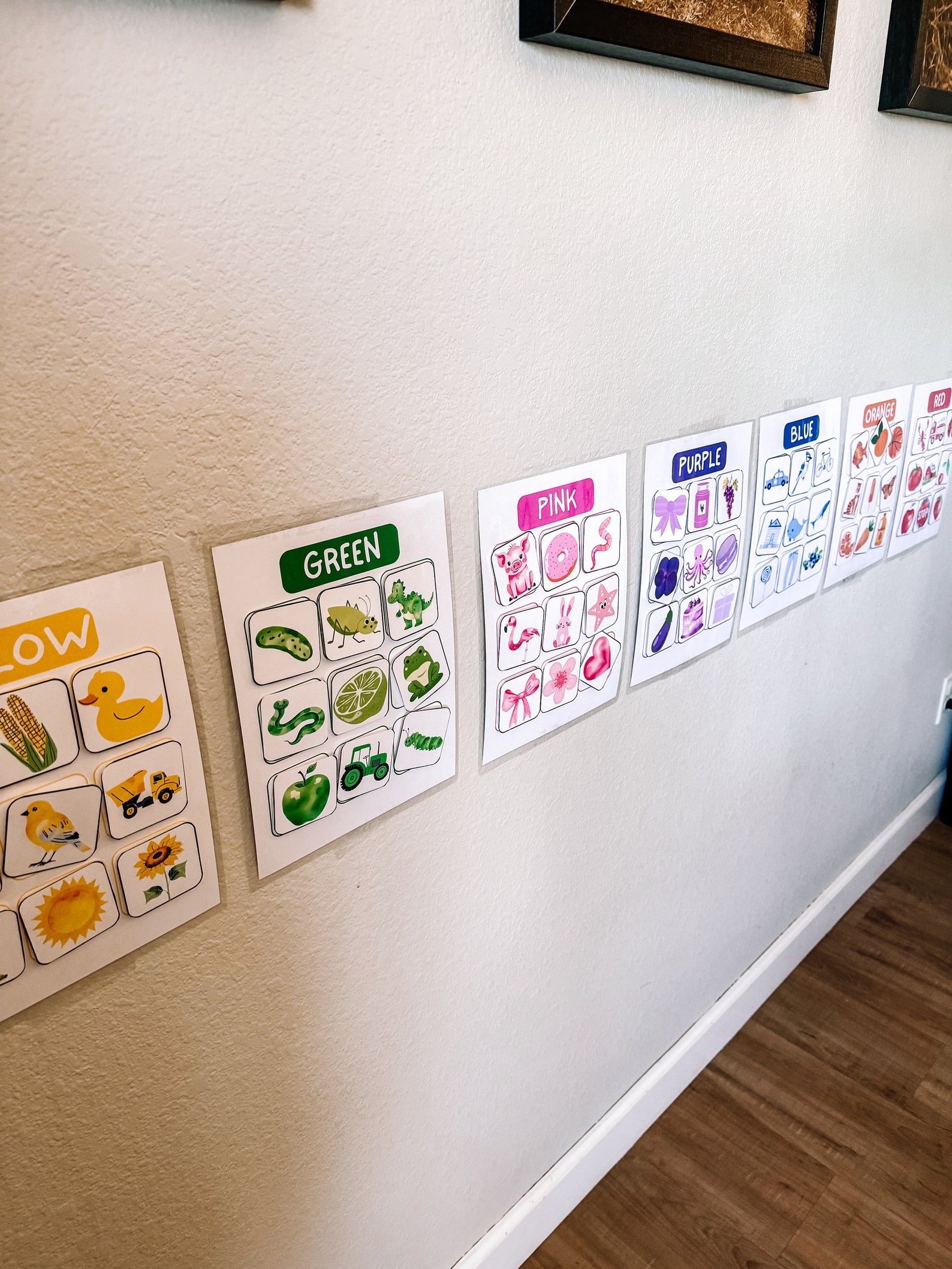 Color Sorting Activity Printable, Color Sorting Preschool Printable ...