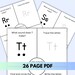 Letter of the Day Worksheets for Preschool, Homeschool Alphabet ...