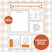 Leaf Investigation Activity Worksheet, Kid Nature Activity, Fall Leaf ...