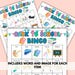 Back to School Bingo Game, 30 Printable Bingo Cards, First Day of ...