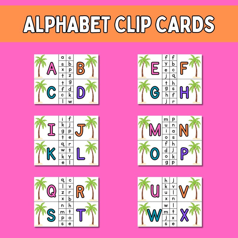 Chicka Chicka Boom Boom Printable Activities Bundle, Preschool ...