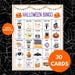 Halloween Bingo, 30 Halloween Bingo Cards, Halloween Games, Kids ...