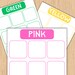 Color Sorting Activity Printable, Color Sorting Preschool Printable ...