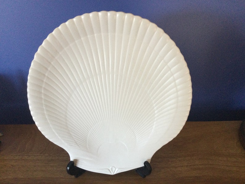 Vintage Wedgwood Scallop Shell Plate Etruria - Etsy