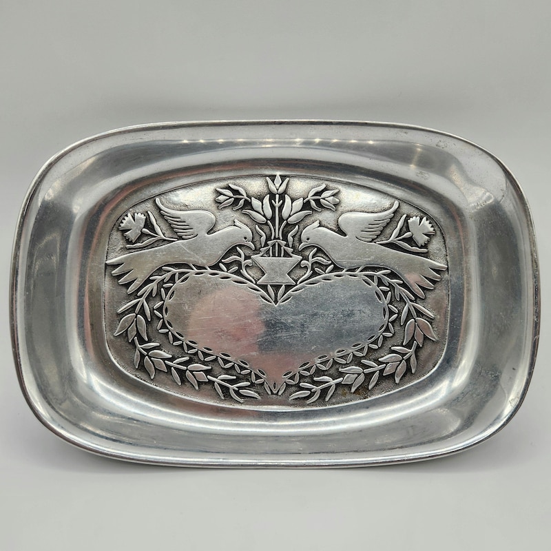 Pewter Embossed - Etsy