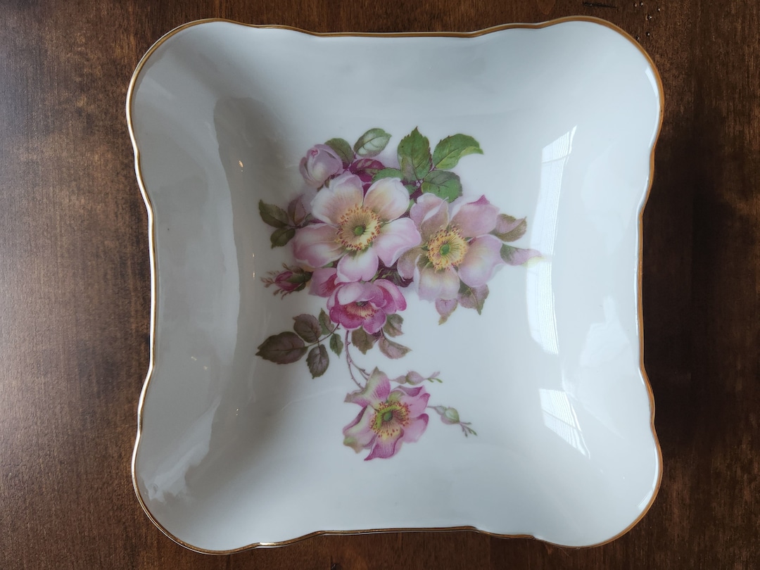 Bavaria Wild Rose Pattern Schumann Arzberg Germany Pink Floral ...