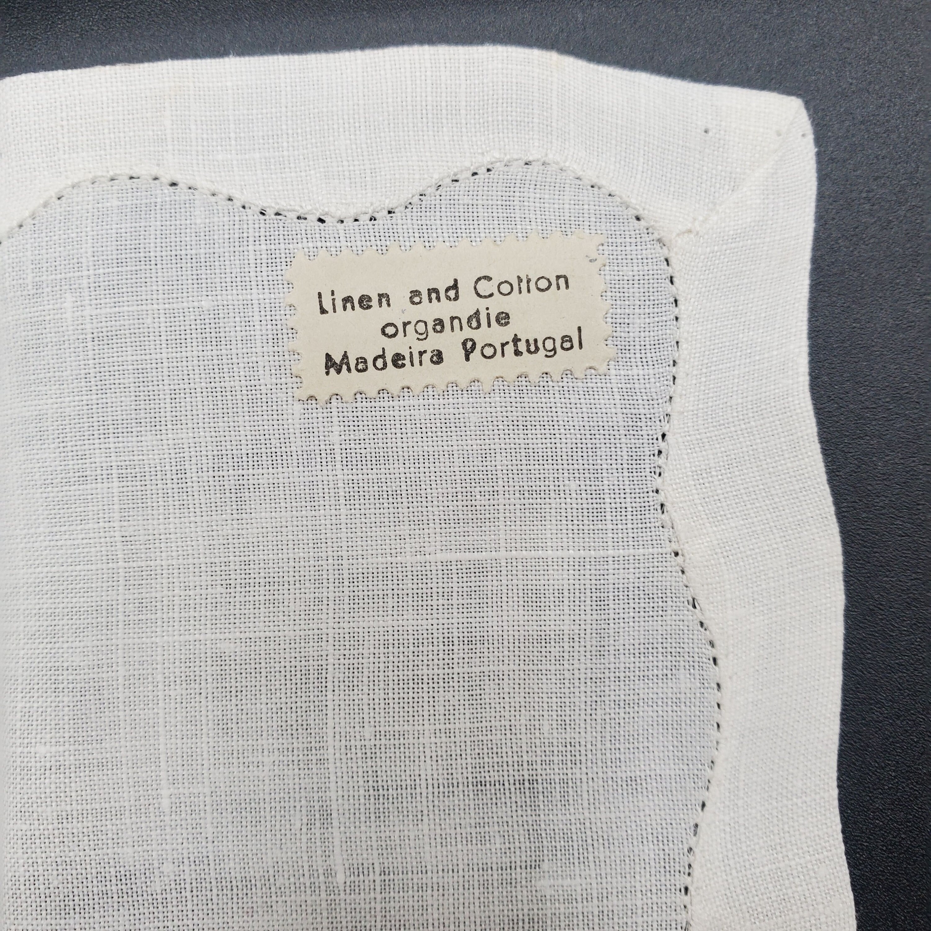 Vintage Madeira Portugal Linen Cotton Cocktail Napkins Monogrammed ...