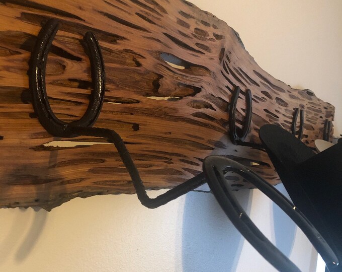 Cowboy Hat Hanger Wall or Backing Mounted - Etsy