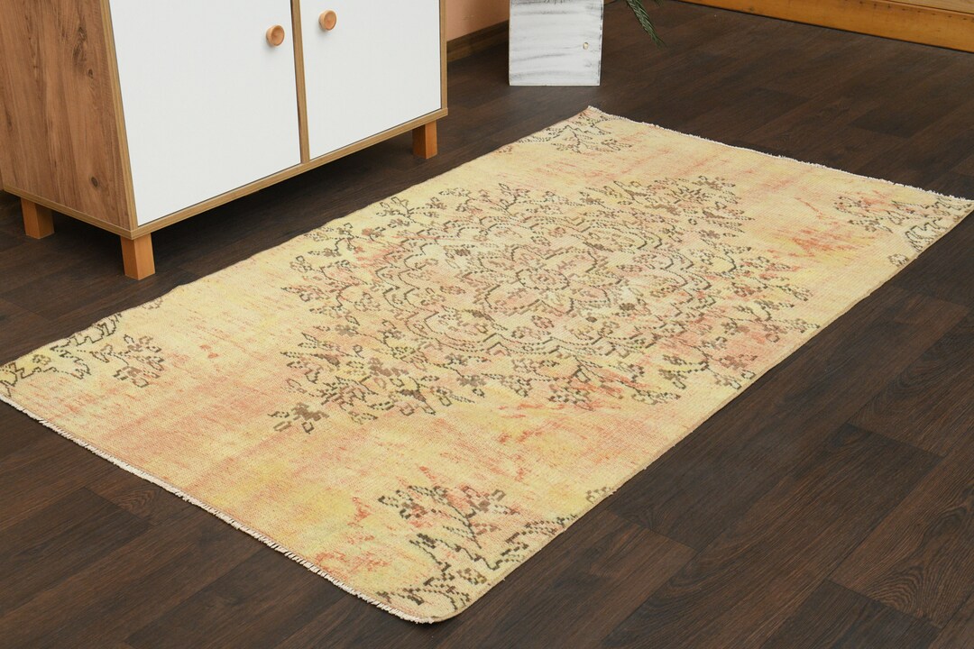 3x6 Turkish Rug, 3x6 Handwoven Rug, Bohemian Rug, 3x6 Rug, Kitchen Rug ...