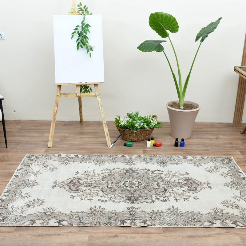 Shabby Chic Rug - Etsy