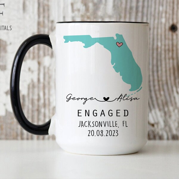 Engagement Mug - Etsy