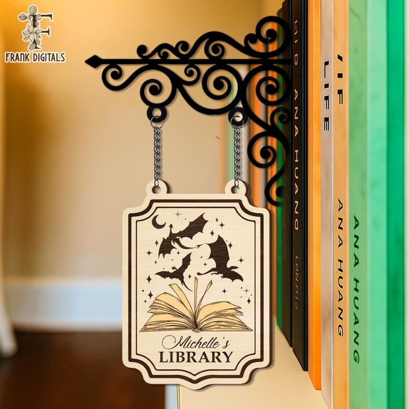 Library Genre - Etsy