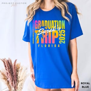 Custom Graduation Family Trip Shirts 2026 Personalized Graduate ...