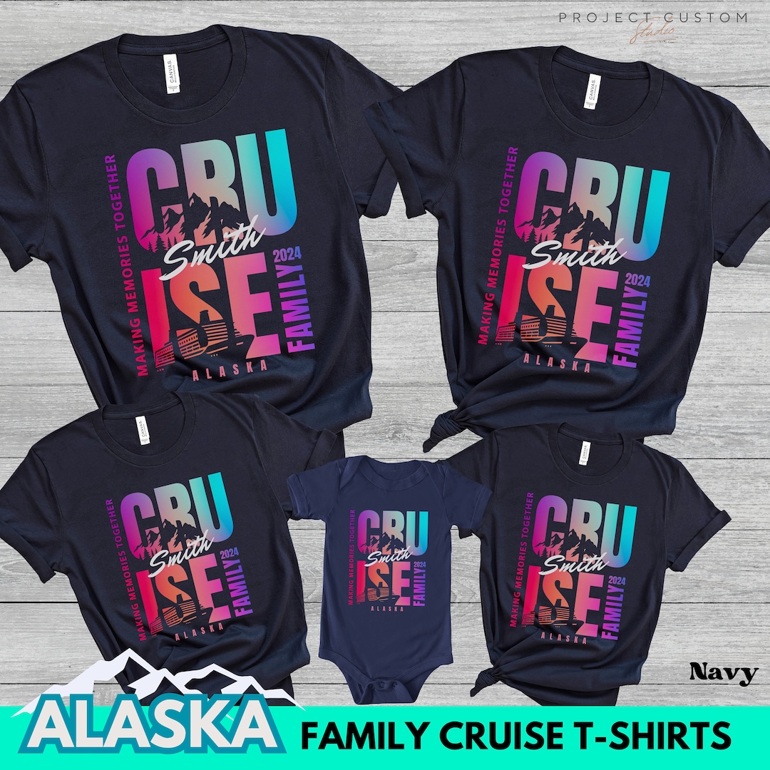 Personalized Alaskan Family Cruise Shirts 2024 Shirt Alaska Cruise ...