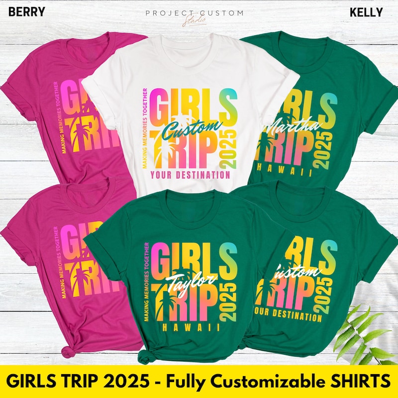 Custom Beach Girls Trip Shirt - Etsy