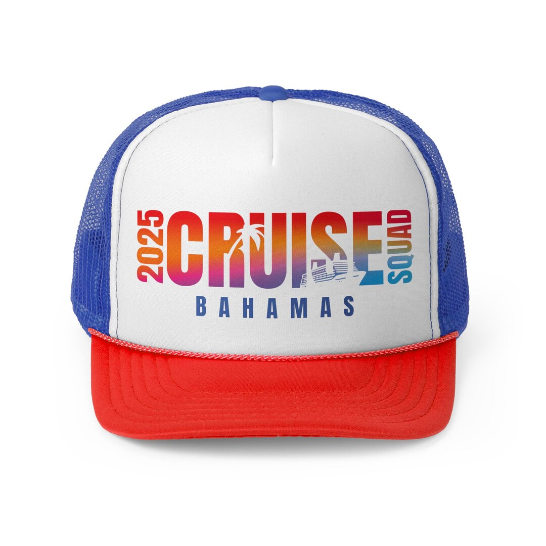 Custom Trucker Hat for Cruise Vacation, Personalized Family Cruise ...