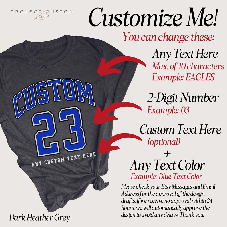 Custom Homecoming Shirt, Matching Shirts for School Spirit, Class ...