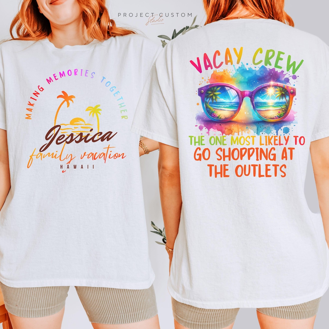 Family Matching Shirts Girls Trip Shirts Most Like to Funny Vacation ...