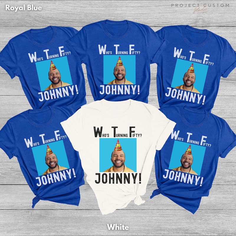 Wtf Fifty Birthday Shirt - Etsy