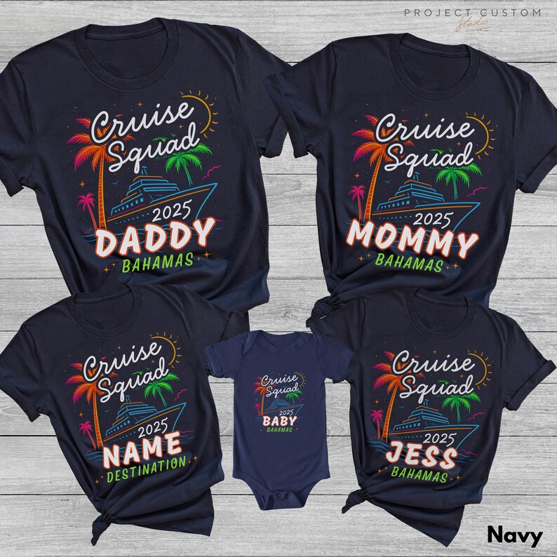 Personalized Cruise Squad 2026 Shirt Caribbean Cruise Matching Shirts ...