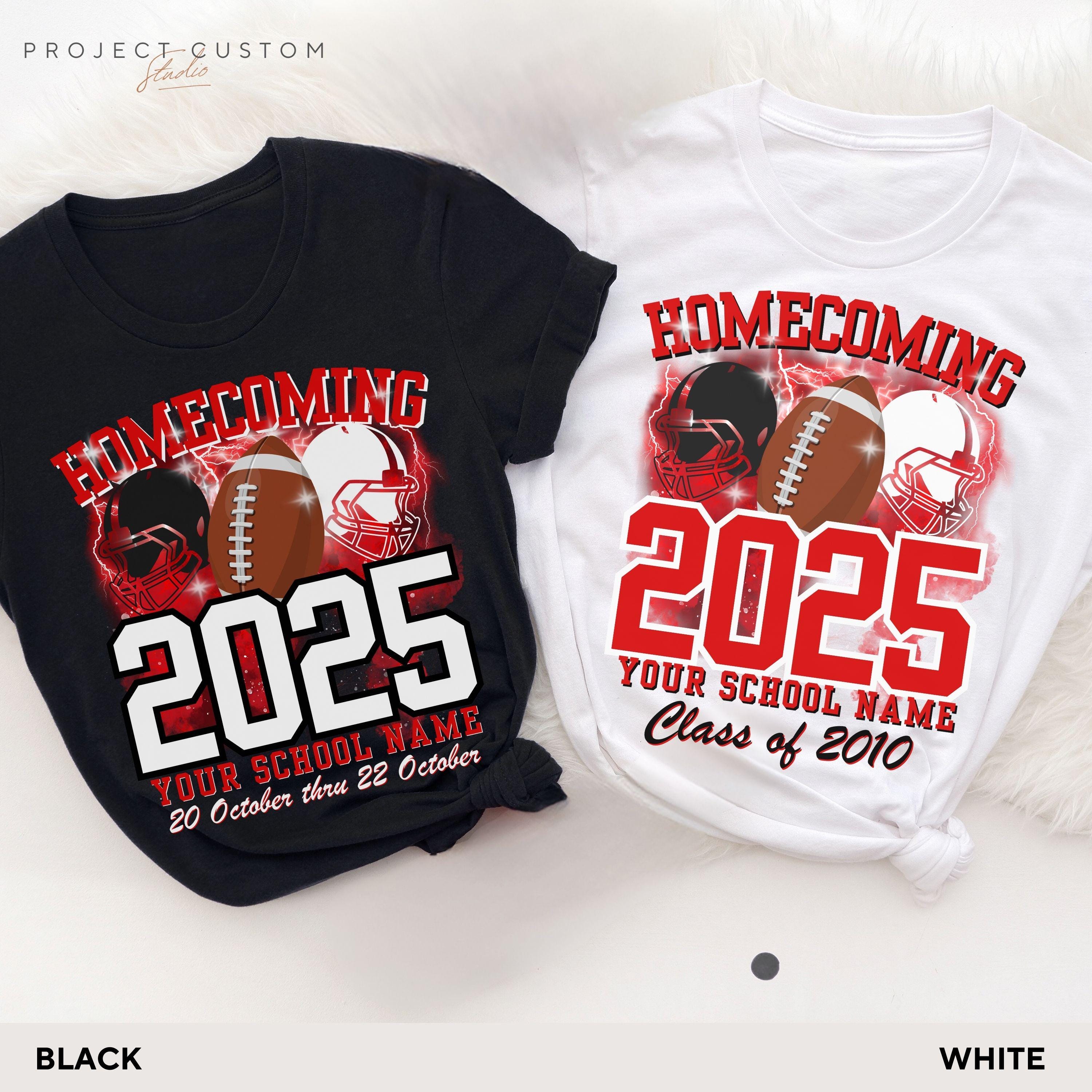 Custom Homecoming Shirt, Matching Shirts for School Spirit, Class ...