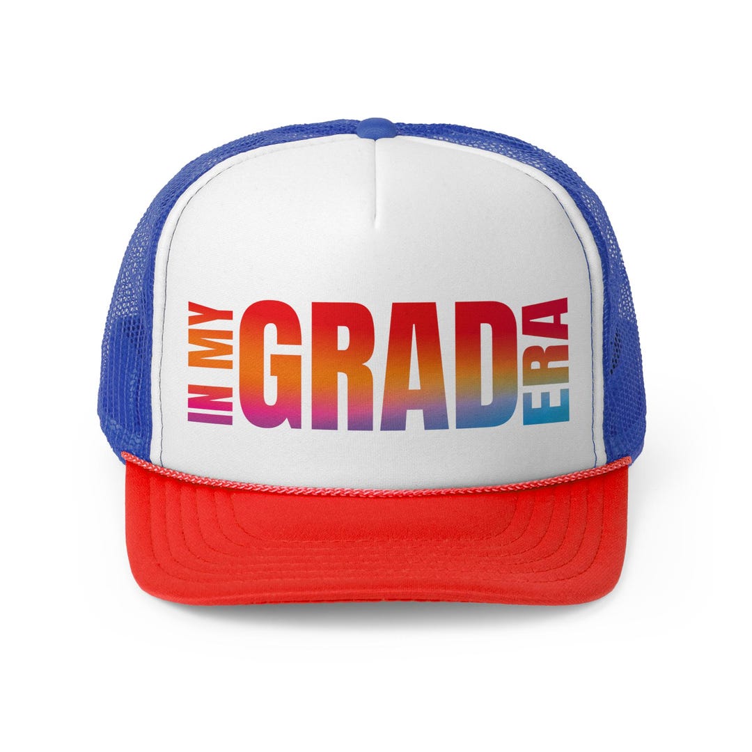 Custom Graduation Trucker Hat for 2025 Graduate, Personalized in My ...