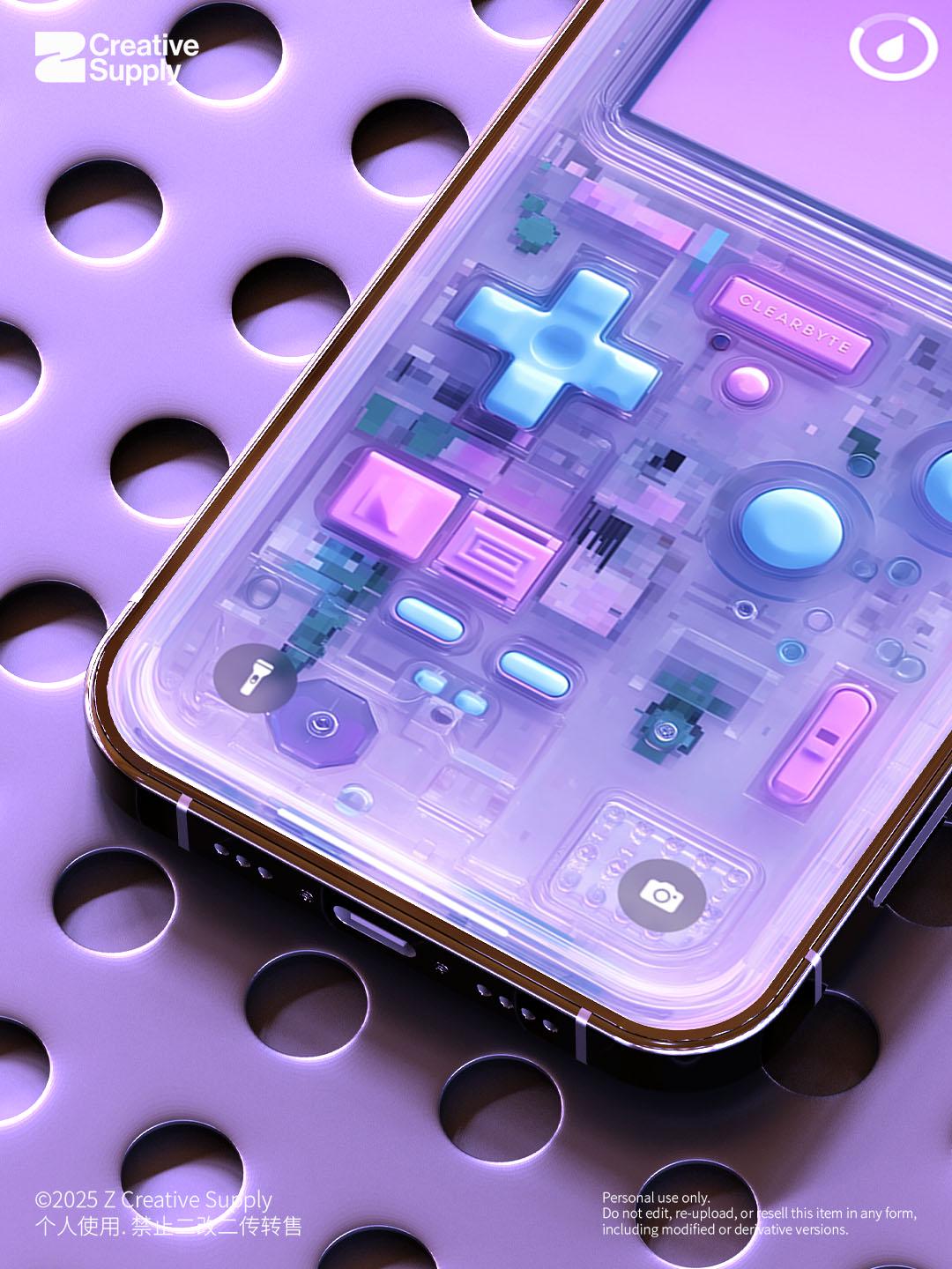 Retro Gameboy Phone Wallpaper: Y2K Pixel Art (digital Download - Etsy