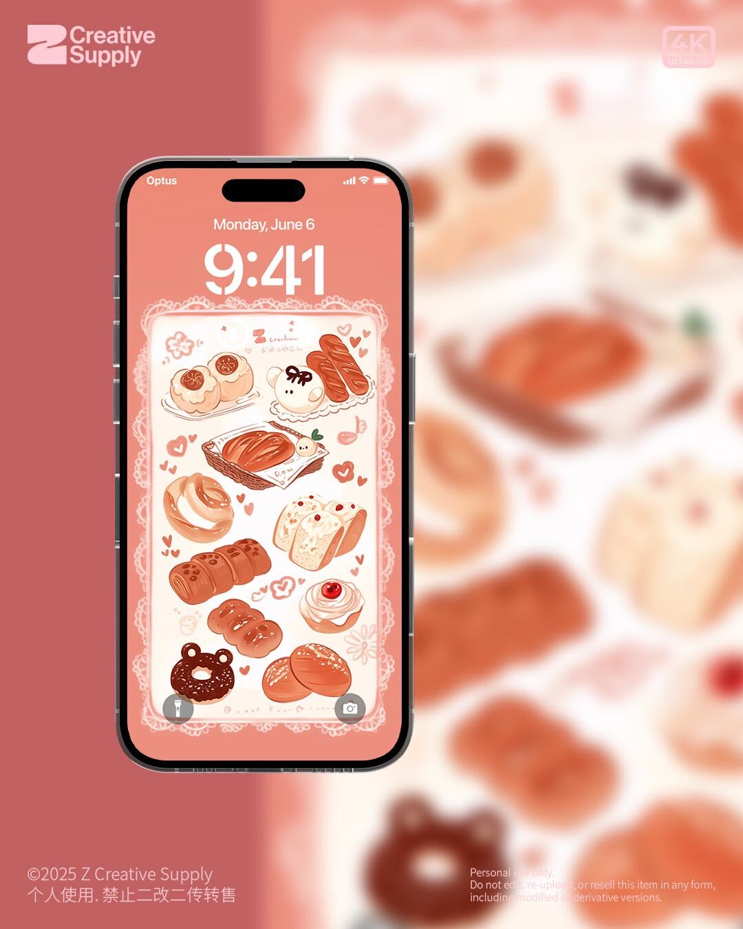Cute Anime Illustration iPhone Wallpaper | Pastel Lo-fi Aesthetic ...