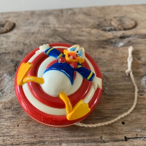 Vintage Donald Duck YOS Yoyo 1988 Disney Spectra Star Hasbro 1510 Toy ...