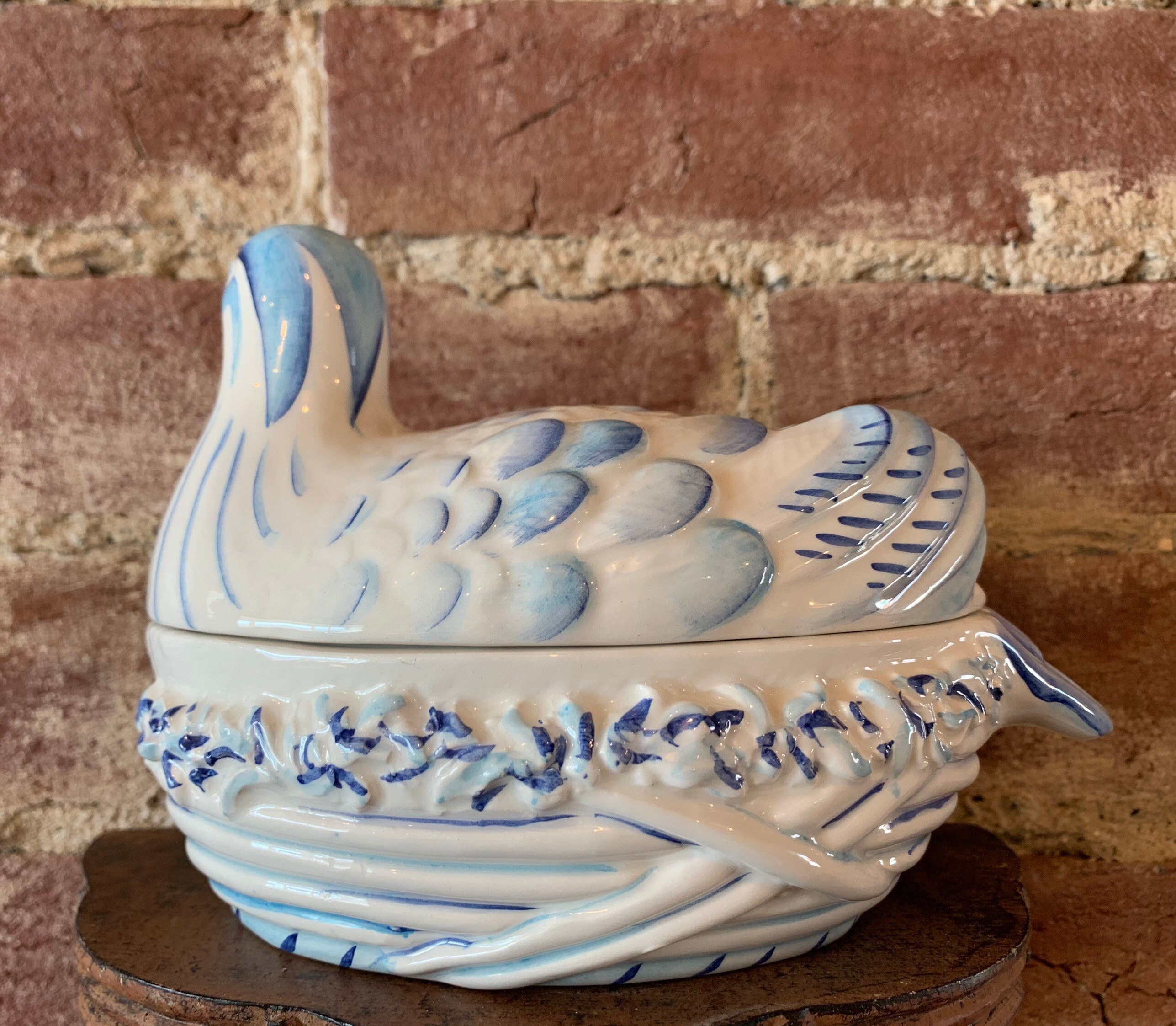 Vintage Bird On Nest Jilly Walsh for Mariposa Made in Italy | Etsy