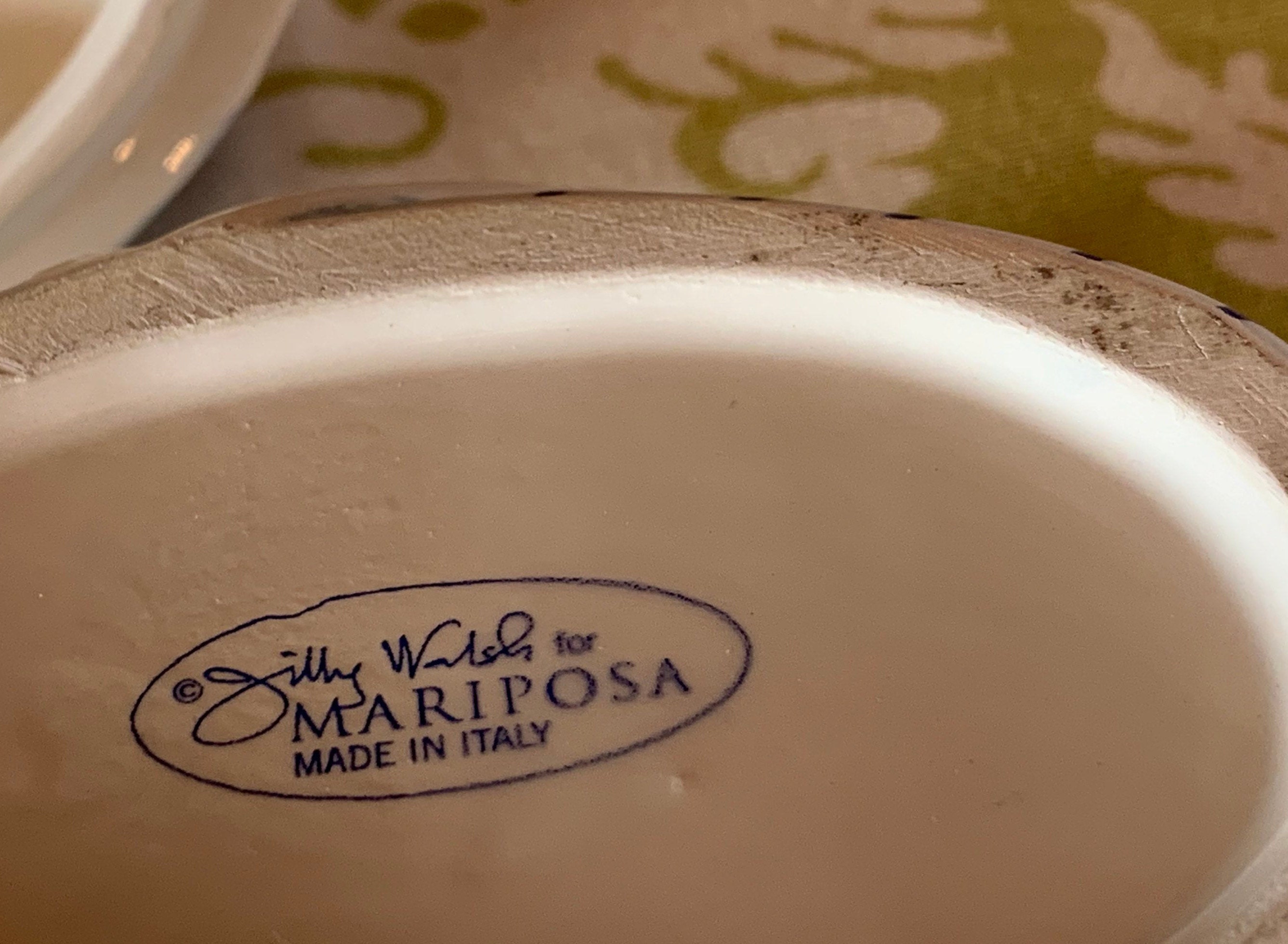 Vintage Bird On Nest Jilly Walsh for Mariposa Made in Italy | Etsy