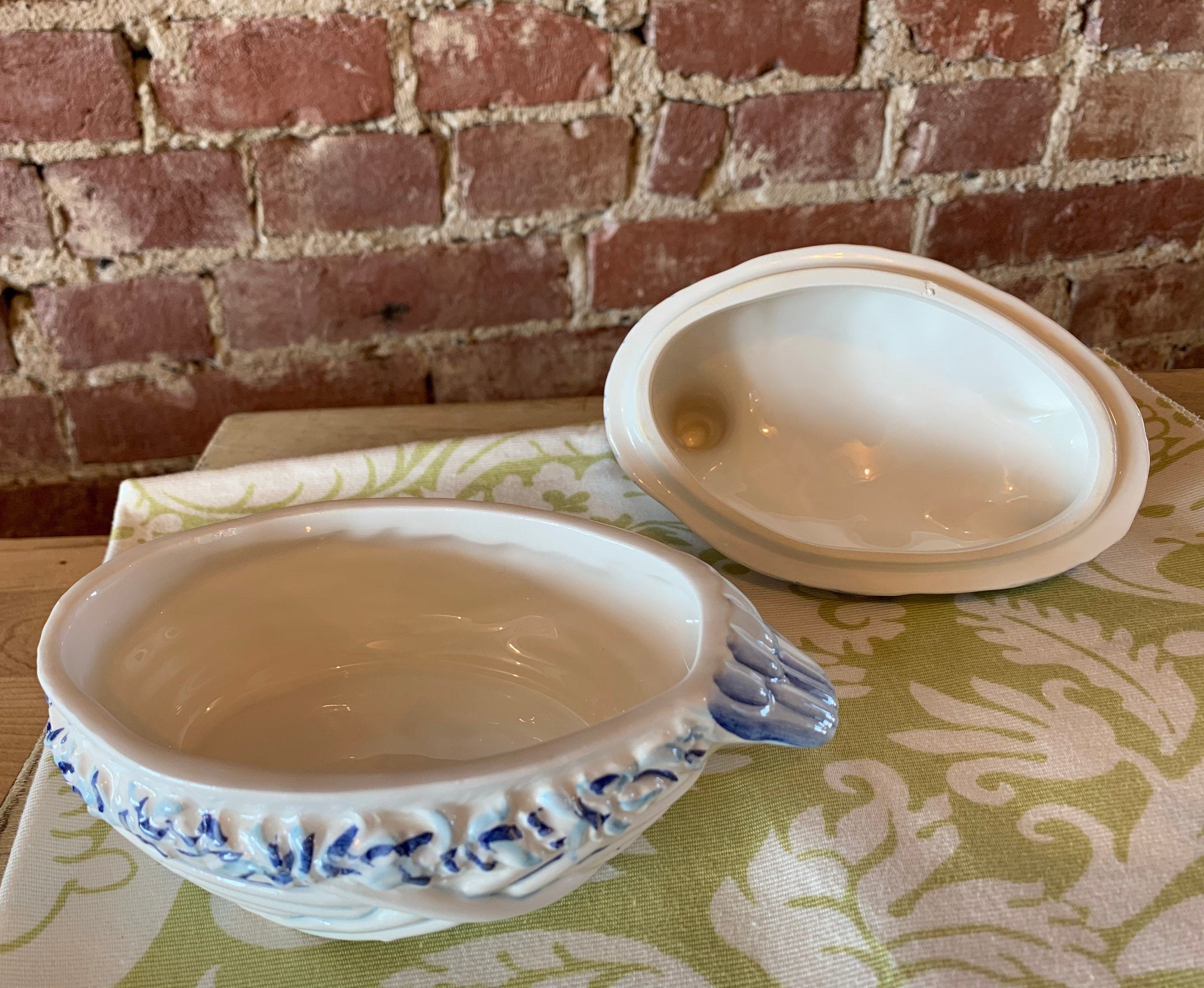 Vintage Bird On Nest Jilly Walsh for Mariposa Made in Italy | Etsy