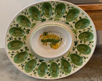 Ceramic Pickle Dish - Etsy