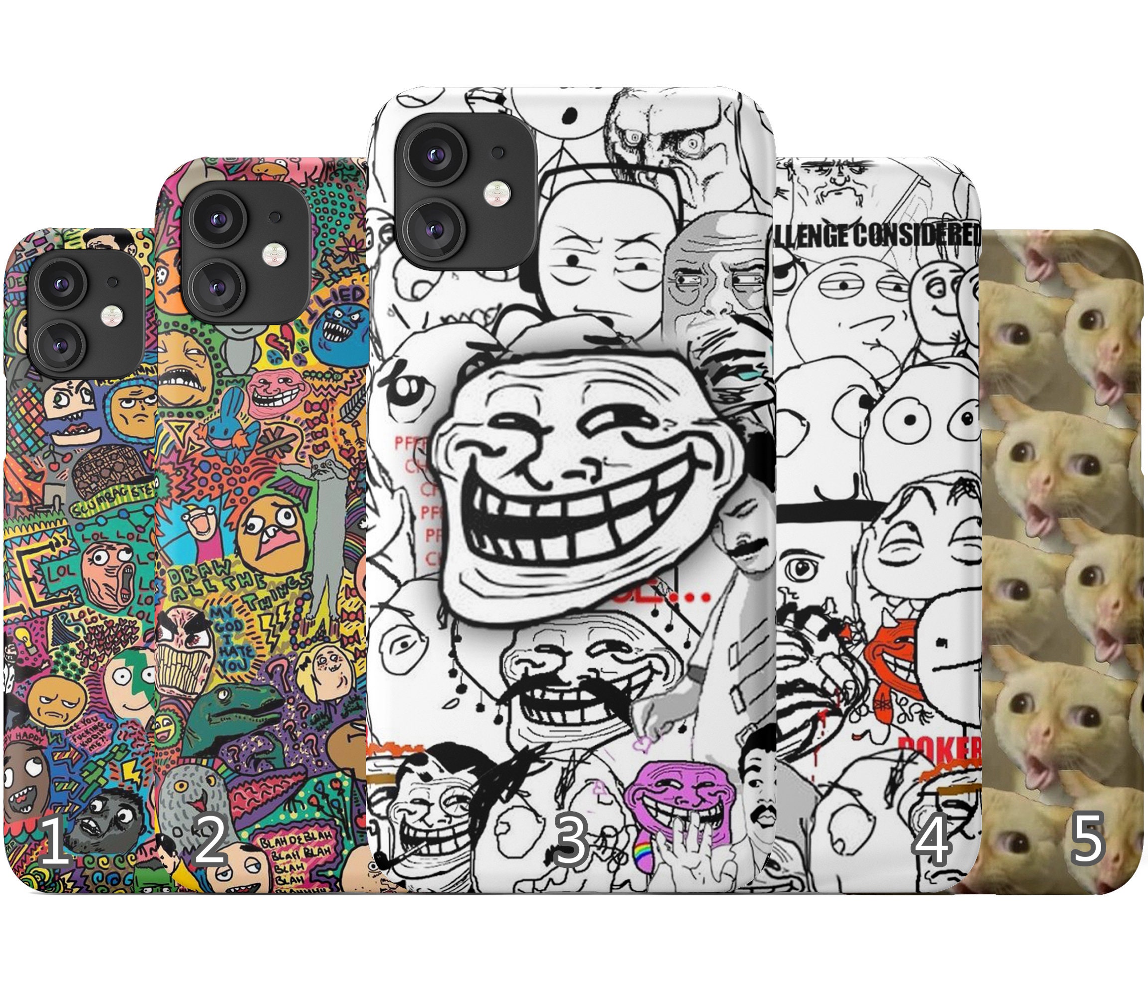 Meme iPhone case 12 Pro Max mini 11 X Xr XS 7 8 Plus 6 6s se | Etsy