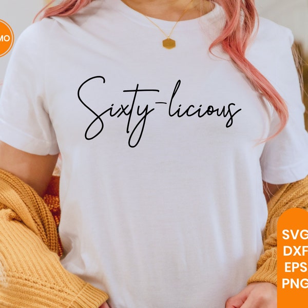 Sixty Svg - Etsy