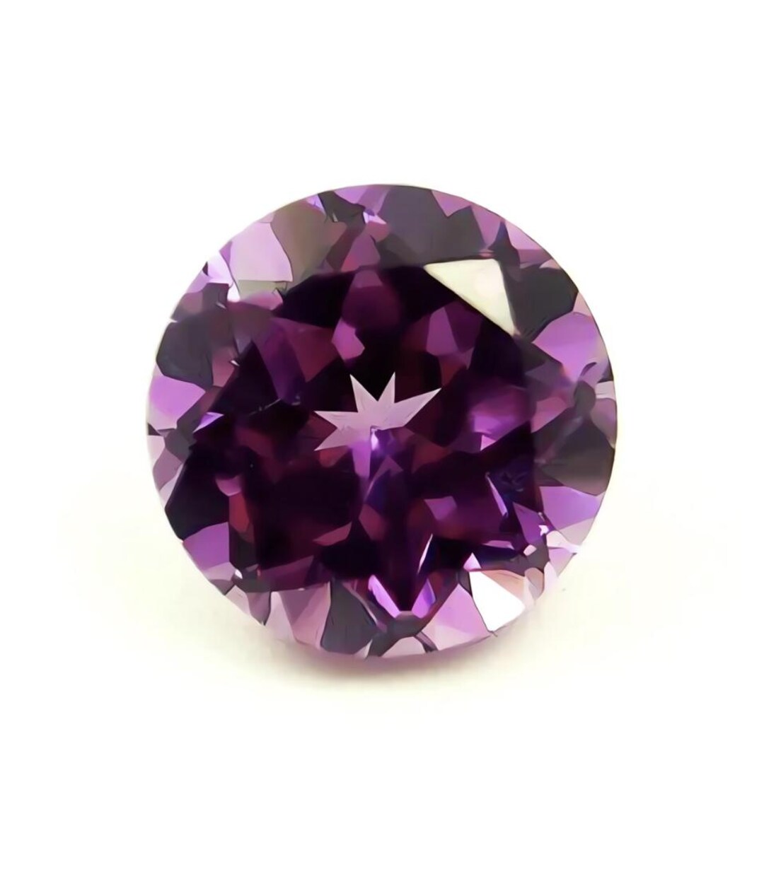 Lab Alexandrite Round Shape Color Change Emerald to Ruby Cut Lab ...