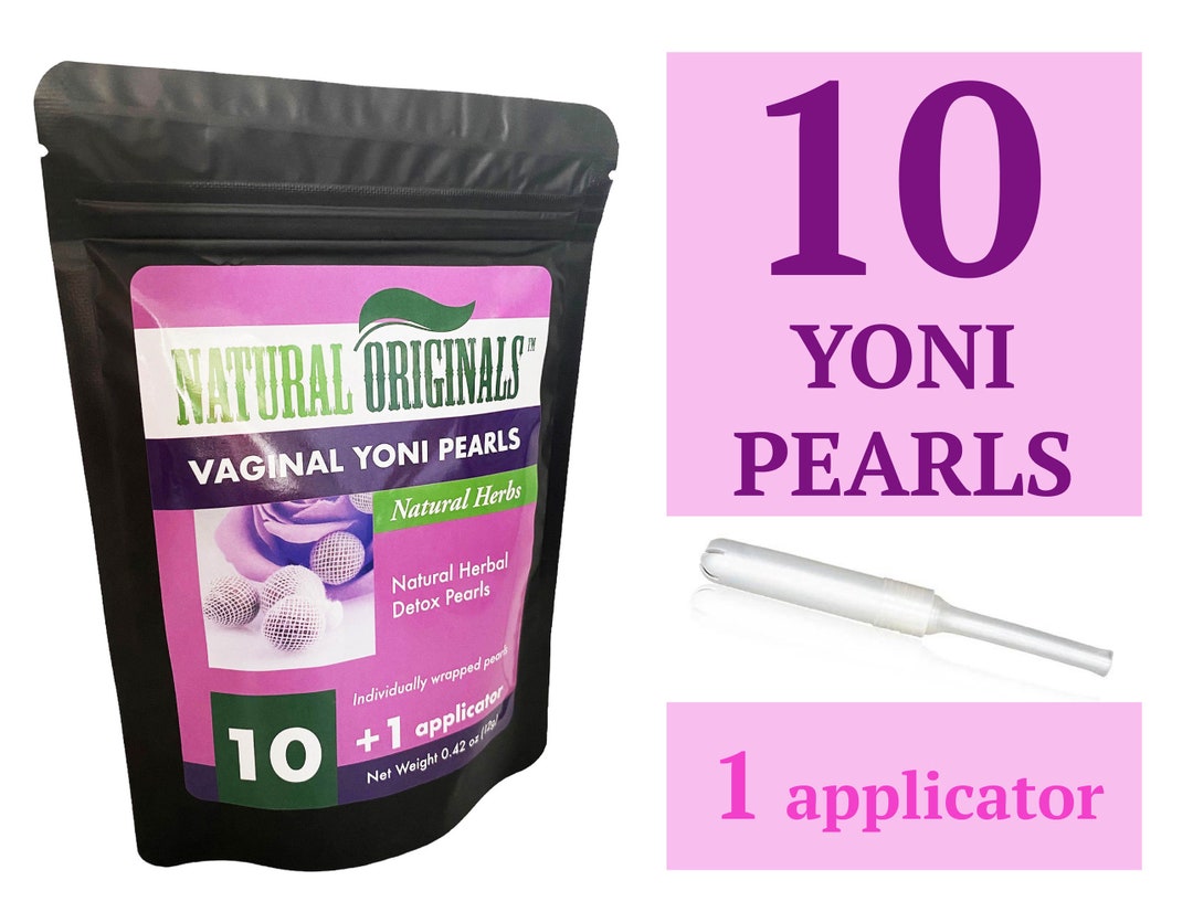 Yoni Pearls (10 Pieces) + 1 Applicator - Top Rated Brand! - Etsy