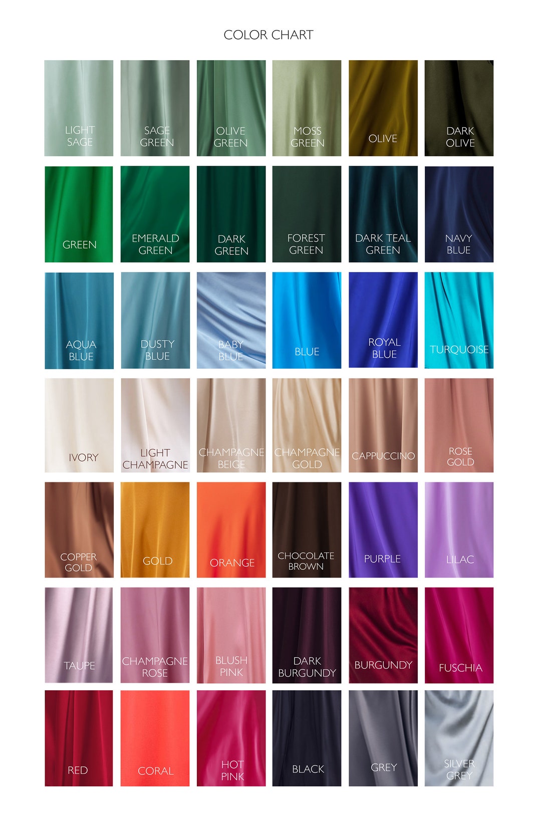 Silk Fabric Samples - Etsy
