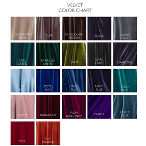Velvet Fabric Samples - Etsy