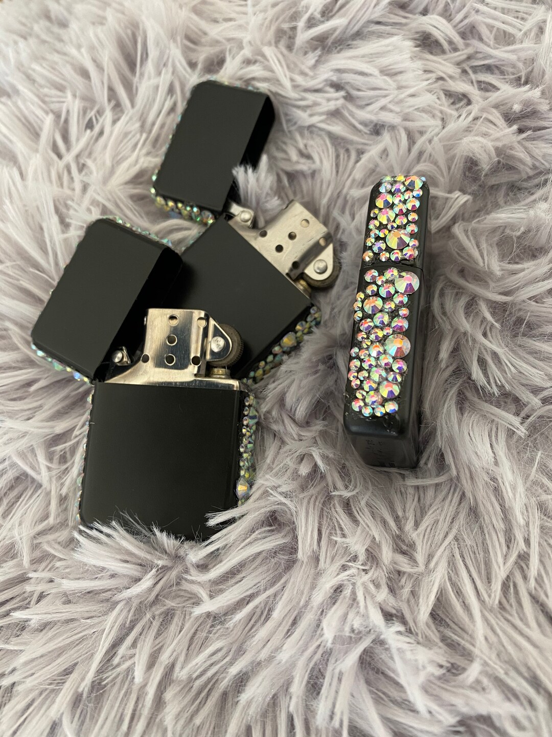 Rhinestone Lighter - Etsy