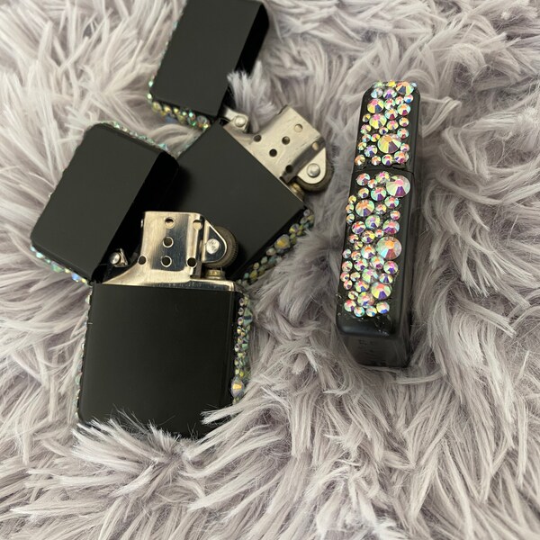 Rhinestone Lighter - Etsy