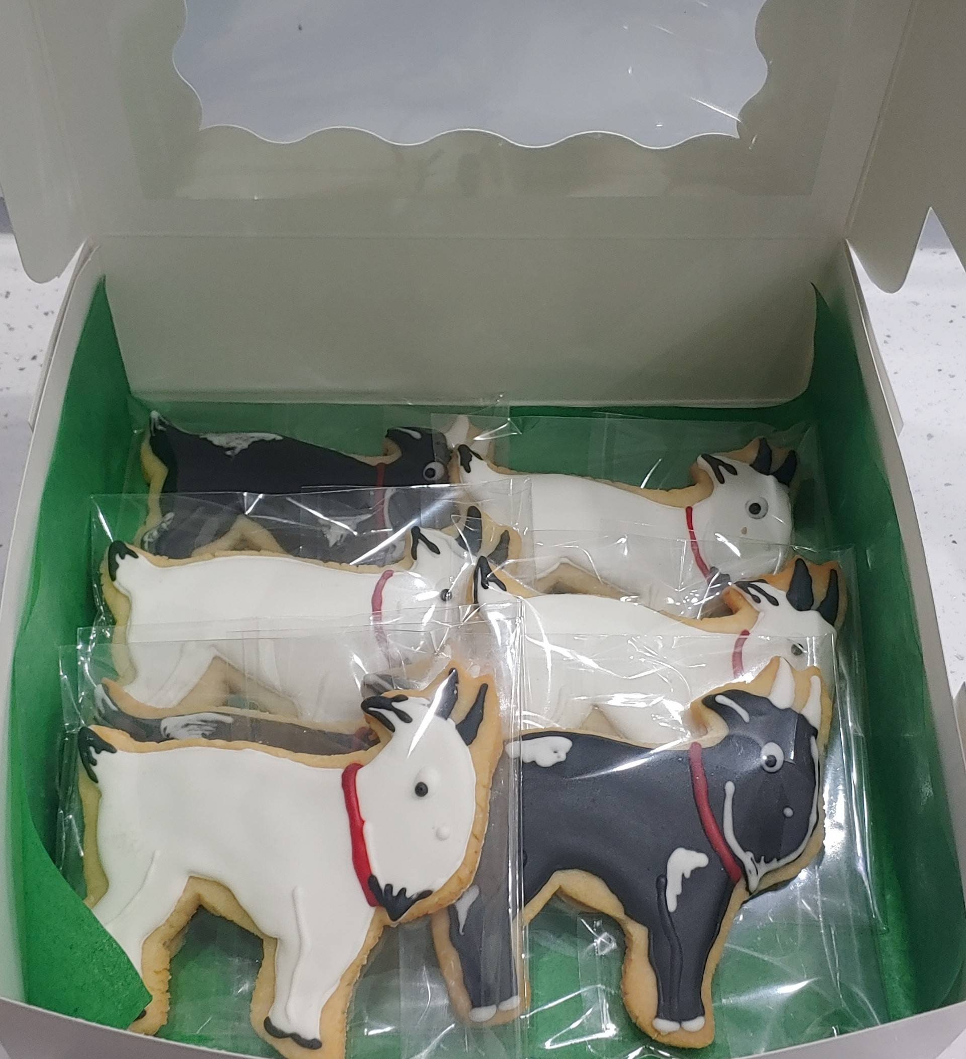 Goat Sugar Cookies Animal Themed Cookies 6pcs - Etsy