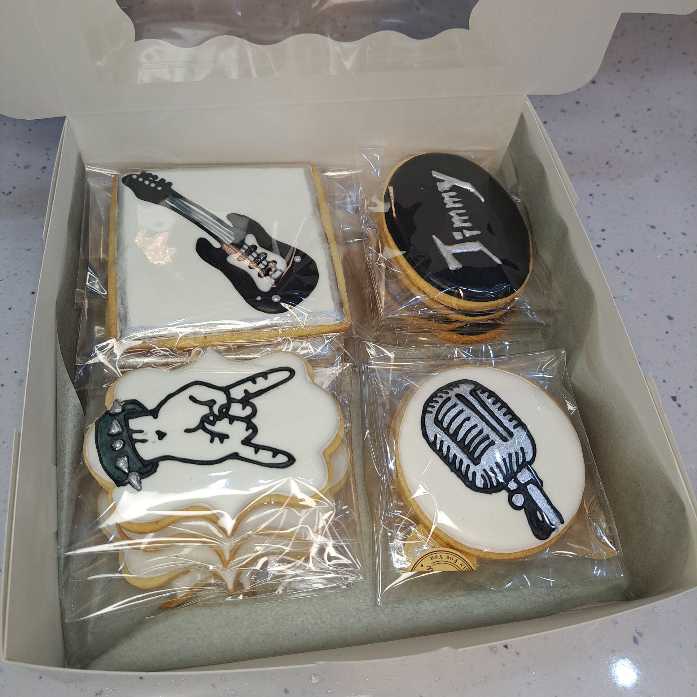 Heavy Metal Rock Band Sugar Cookies 1 Dozen custom - Etsy