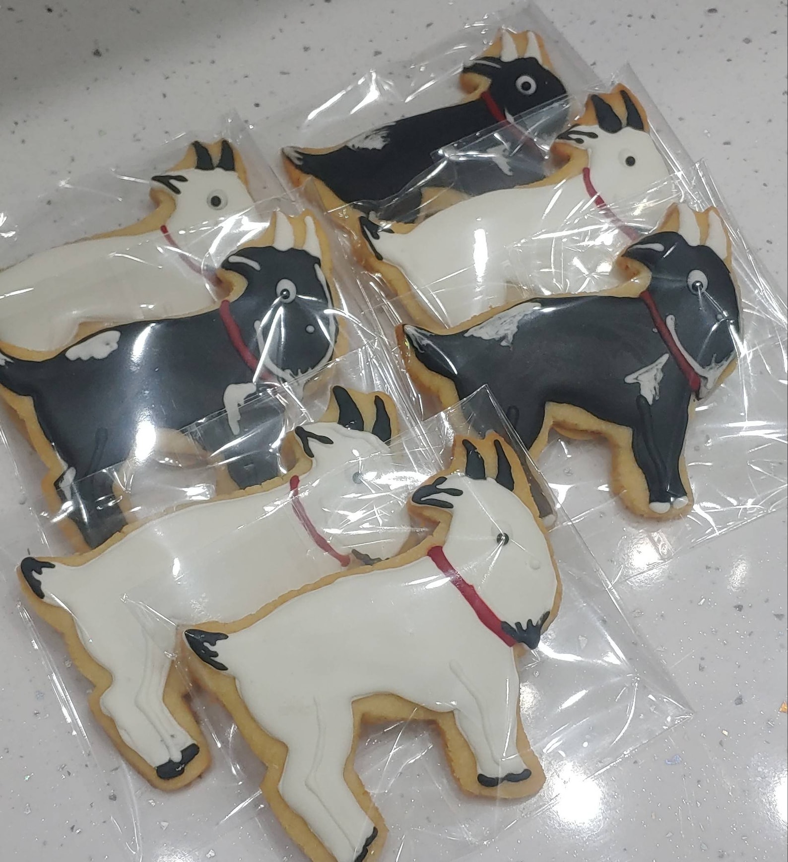 Goat Sugar Cookies Animal Themed Cookies 6pcs - Etsy