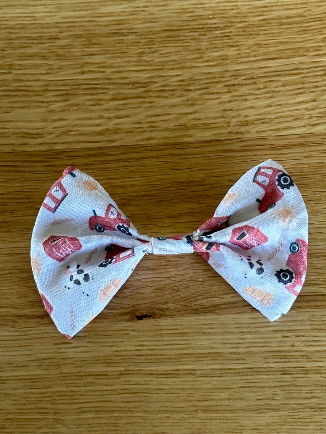 Cute Farm Animals and Tractors Over the Collar Dog Bow Tie - Etsy
