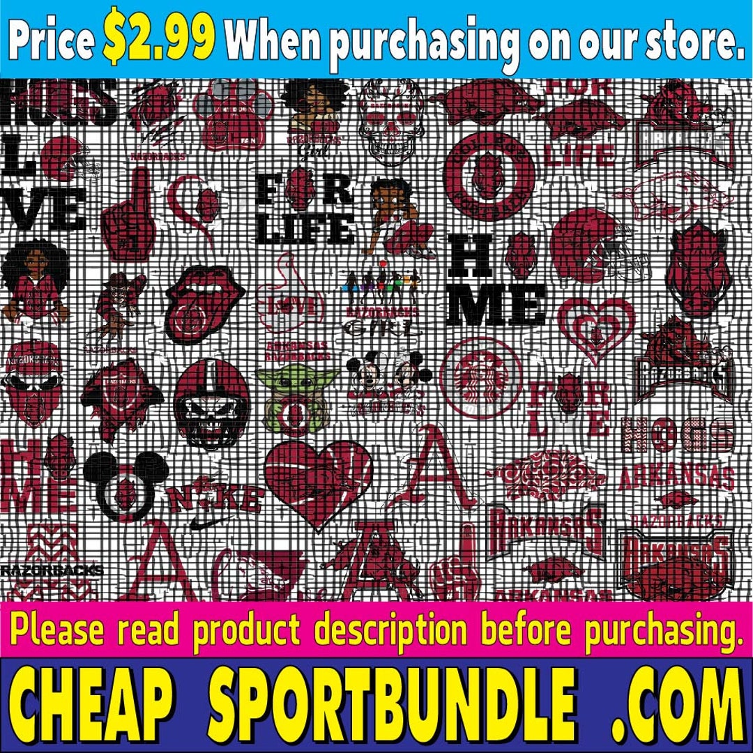 Arkansas-razorbacks Svg, N C A A SVG, Arkansas-razorbacks Football Team ...