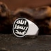 Seal of Prophet Muhammad Silver Men Ring, 925 Sterling Silver, for Men ...